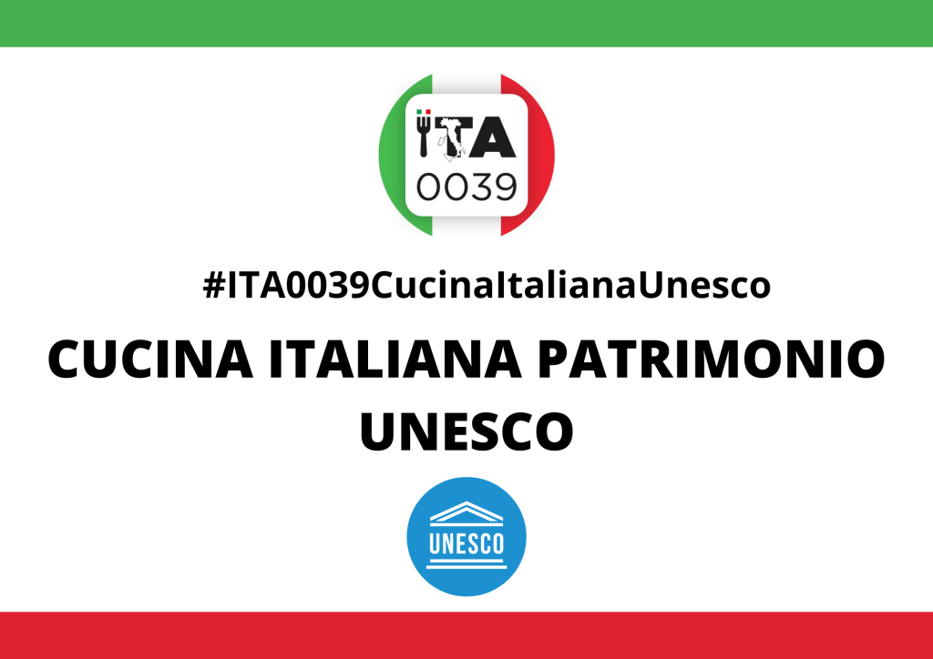 ITA0039 AND ITS CERTIFIED RESTAURANTS SUPPORTING THE UNESCO CANDIDATE ...